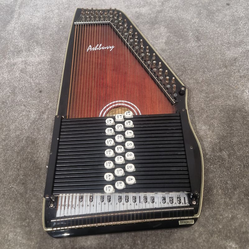 Ashbury Autoharp Acoustic Instrument - 36 Chords, Mahogany | Reverb