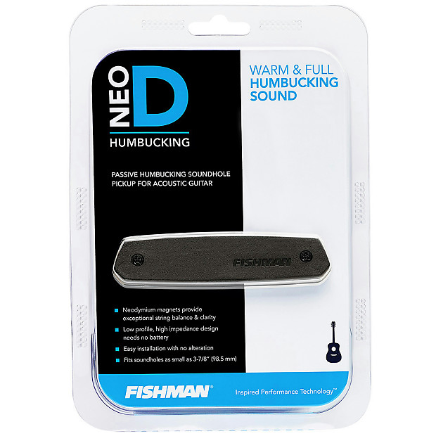 Fishman NEO-D Humbucking Acoustic Guitar Soundhole Pickup | Reverb UK
