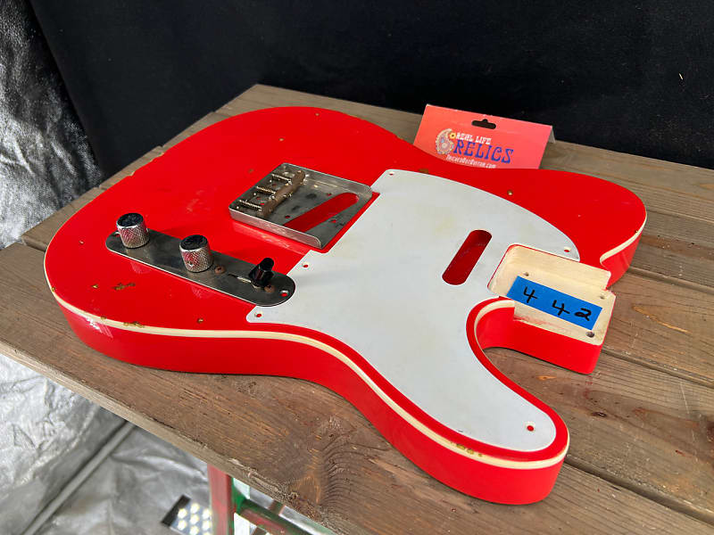 Real Life Relics Tele® Telecaster® Body Top Bound Tummy Cut | Reverb
