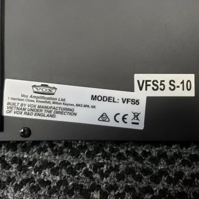 Vox VFS5 5-Button Footswitch | Reverb