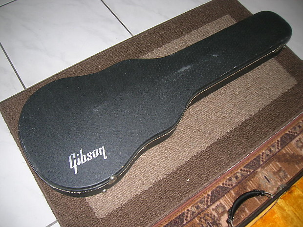 Gibson VINTAGE 1971 Les Paul Case Purple Lining Custom | Reverb