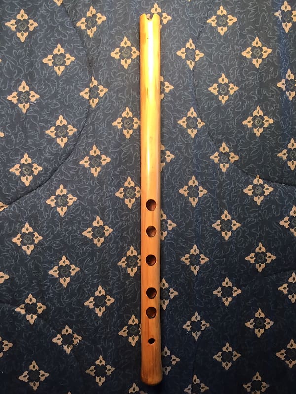 No Brand Quena Andean End Blown Notched Flute 1990s - Natural | Reverb
