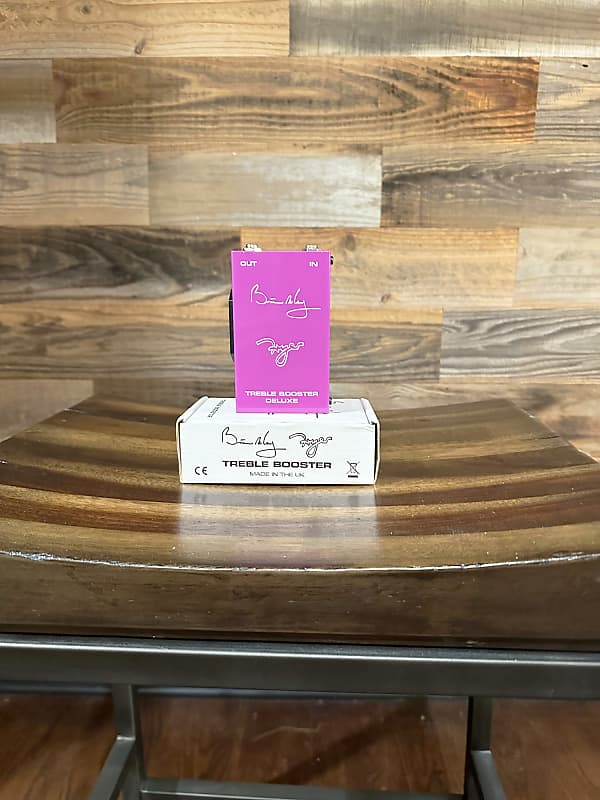 Fryer Brian May Treble Booster Deluxe - Purple - MINT! | Reverb