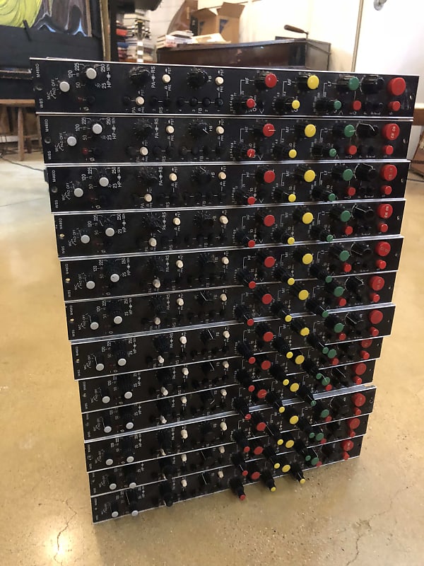 Ward Beck Systems 460d Mic pre/ EQ 1981 - Black | Reverb