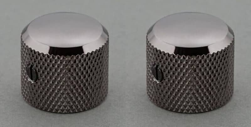 ESP EVK-2HI Volume & Tone KNOB set, 2 metal dome knobs, | Reverb
