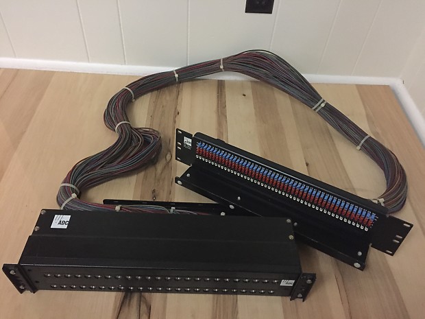 ADC Ultra Patch 1/4" Patch Bay 48 Channels 5ft Cable | Reverb