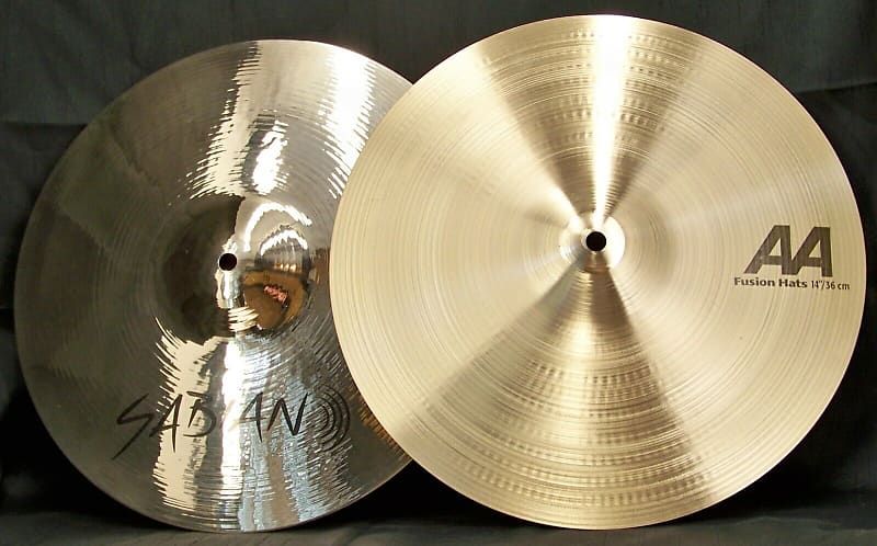 Sabian AA 14” Light Fusion Hi Hat Cymbals/Natural | Reverb