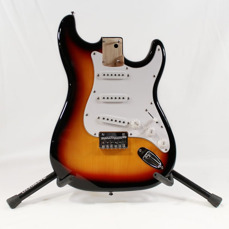 Ameritone Loaded Double Cut "S" Style Electric Guitar Body - | Reverb