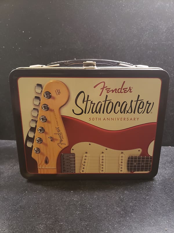 Fender 50th Anniversary Lunch Box Collectible 2004 | Reverb