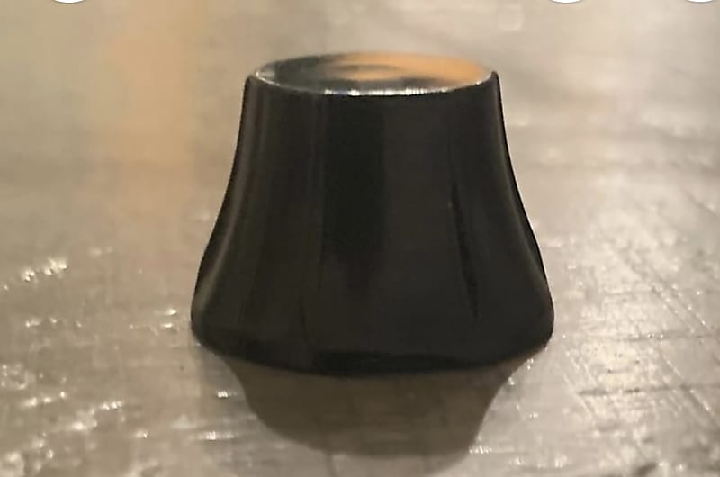 1960's Silvertone/Harmony guitar knob. DeArmond small D shaft | Reverb