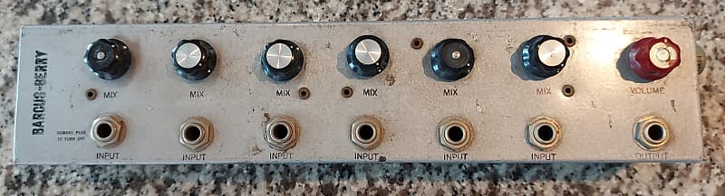 Frank Zappa owned Barcus-Berry six channel mixer 6 | Reverb Australia