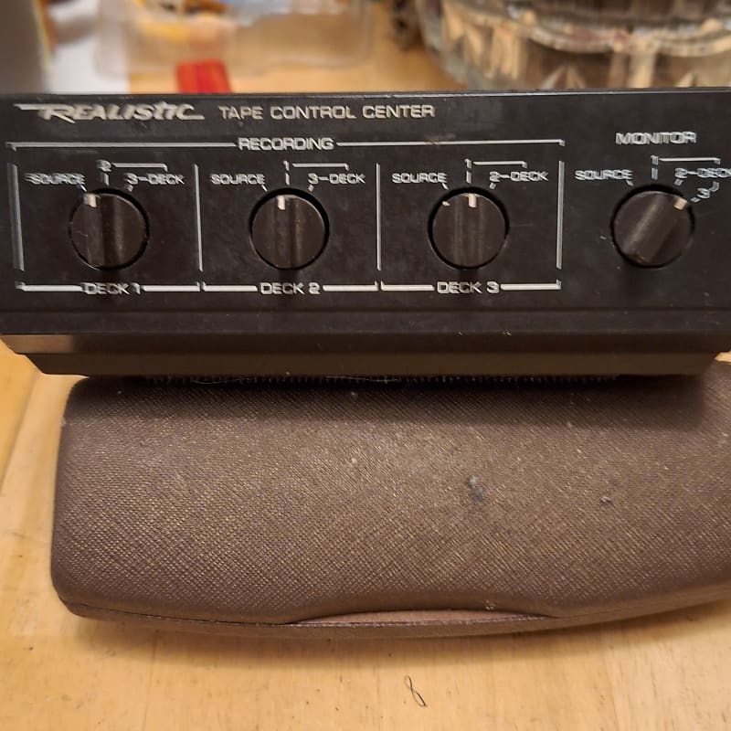 Realistic 80's Tape Control Center. (Recording- Monitor) | Reverb UK