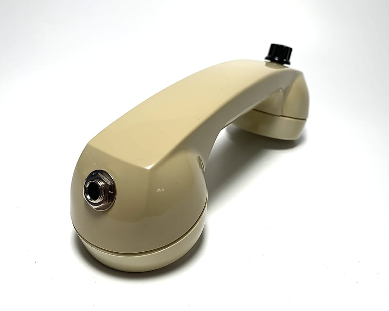 Vintage Telephone Microphone w/ Volume Knob & 1/4" Mono | Reverb