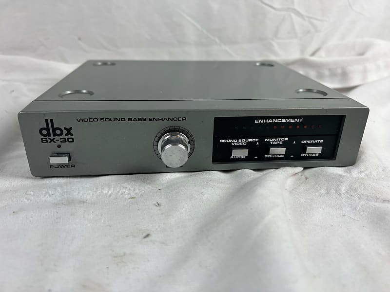 dbx SX-10 & SX-30 A/V Processors - Silver | Reverb