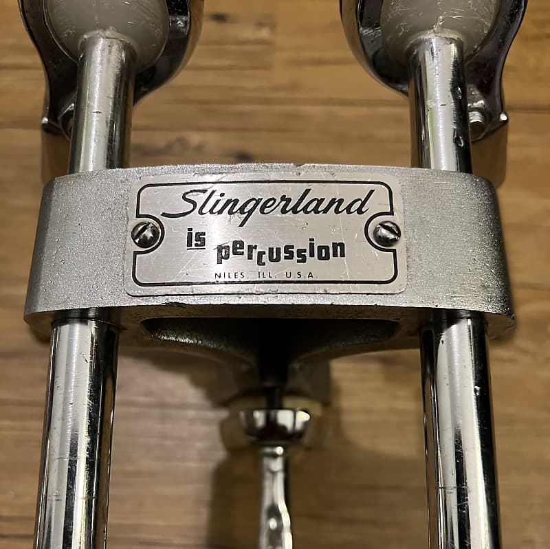 70’s Slingerland Super Set-O-Matic Double Tom mount arms + | Reverb