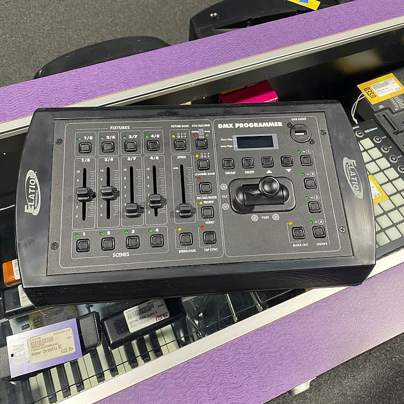 Elation DMX Programmer 64 Channel Tabletop DMX Controller | Reverb