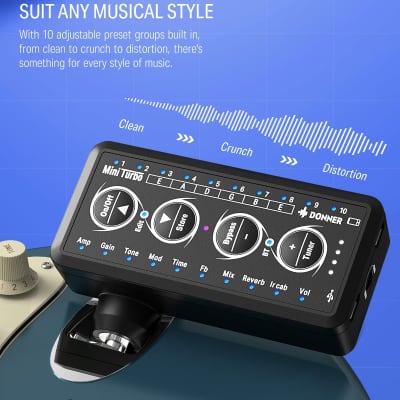 Donner Guitar Headphone Amp, Mini Turbo Headphone Amplifier | Reverb