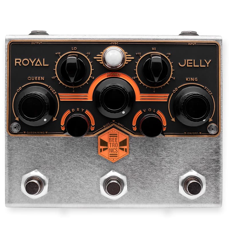 Beetronics Royal Jelly Fuzz Overdrive Blender Pedal | Reverb