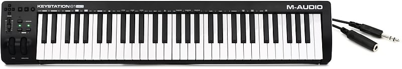 M-Audio Keystation 61 MK3 61-key Keyboard Controller Bundle | Reverb