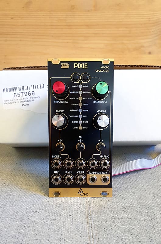 After Later Audio Pixie (Plaits) 2022 - Black & Gold | Reverb