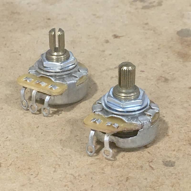 2 Vintage 250K CTS Pots Fender Strat 2000s | Reverb Deutschland