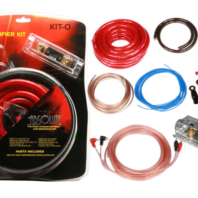 6000W 0 Gauge Amp Kit Amplifier Install Wiring Hot 0 Ga Car | Reverb