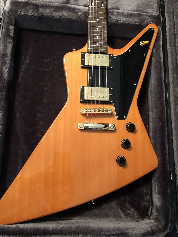 Epiphone '58 reissue Explorer 2022 Korina | Reverb