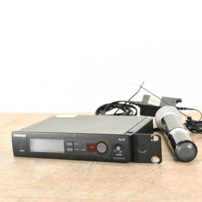 Shure SLX24/SM86 Wireless Microphone System Regular Band H19 | Reverb