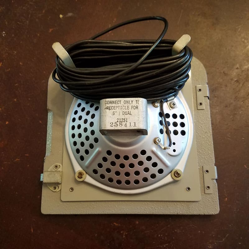 Perm-O-Flux 6" P6V AlNiCo 4 Ohm Speaker Full Range & Pressed | Reverb