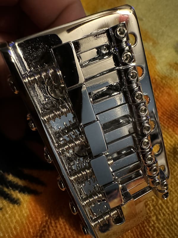 Strat Bridge Replacement 99 CT - Chrome | Reverb