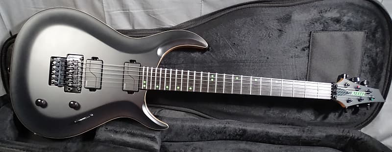 Kiesel Crescent 6 Floyd rose 2019 - Black Matte - Fishman | Reverb