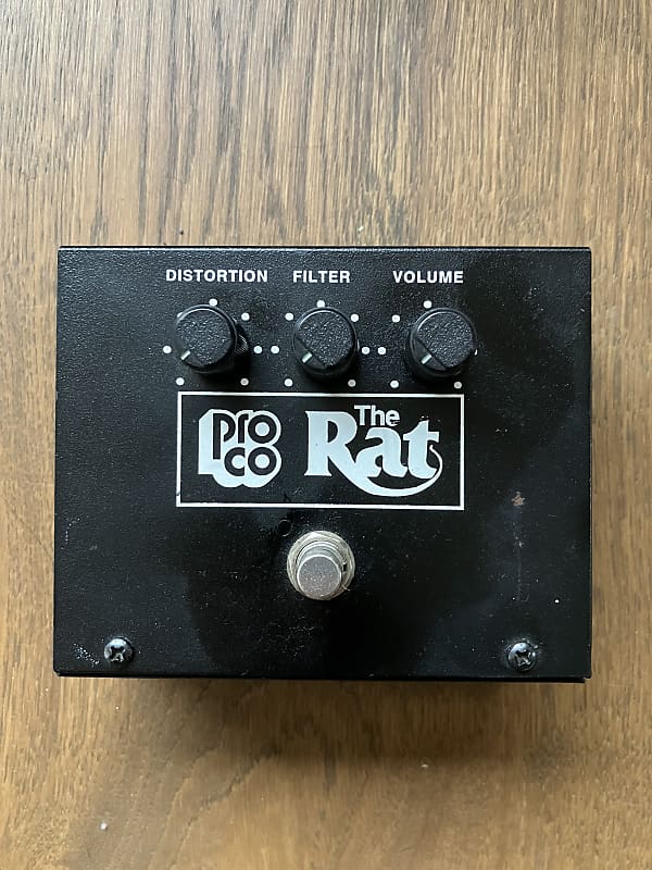 ProCo Vintage Big Box Rat 1980-2000 - Black | Reverb
