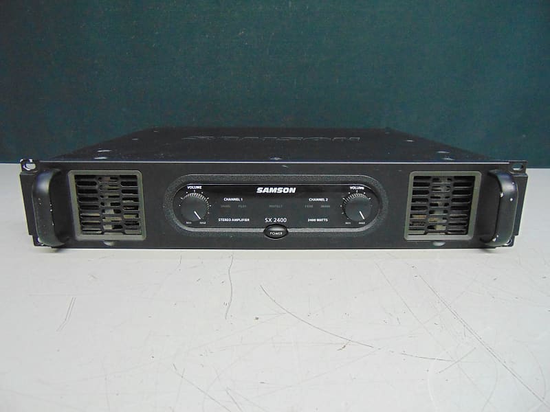 Samson SX2400 Stereo Power Amplifier | Reverb