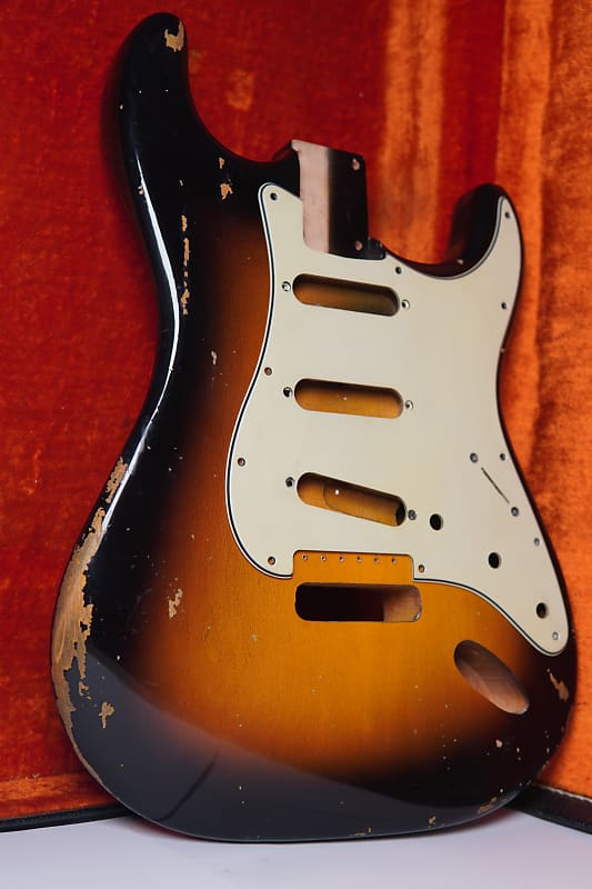 Freakaster Stratocaster Relic Body Sunburst | Reverb