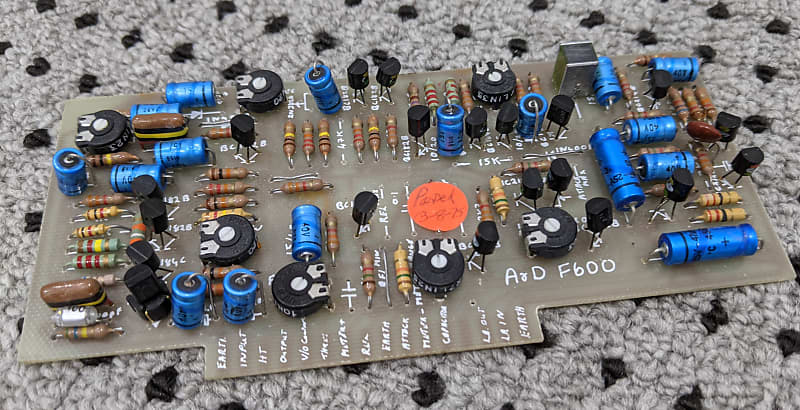 Rare vintage PCB from late 1960s Audio & Design (Recording) | Reverb