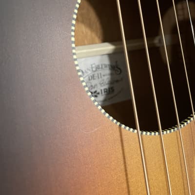 Iris De-11 Dan Erlewine Acoustic Guitar 2022 - Sunburst | Reverb