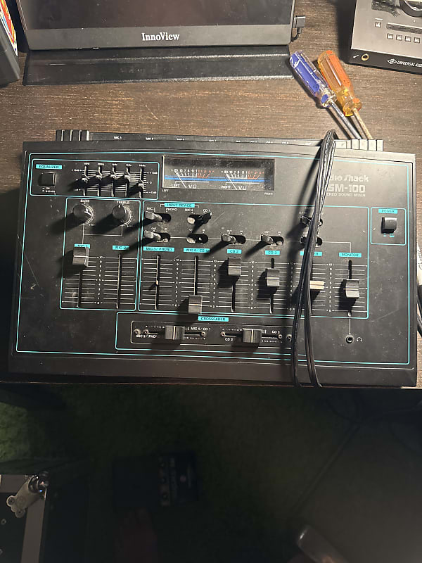 Radio Shack Sam-100 Mid 80s - Black | Reverb