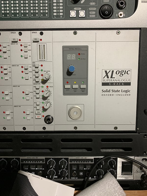 Solid State Logic X-rack 2010 Silver | Reverb