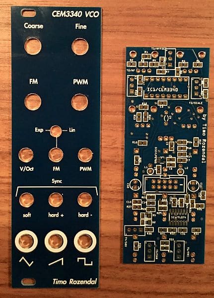 timo rozendal 3340 vco | synthCube kit | Reverb