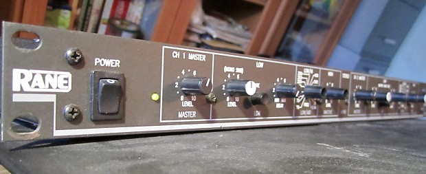 Rane AC 22B Active Crossover w Power Supply Black | Reverb