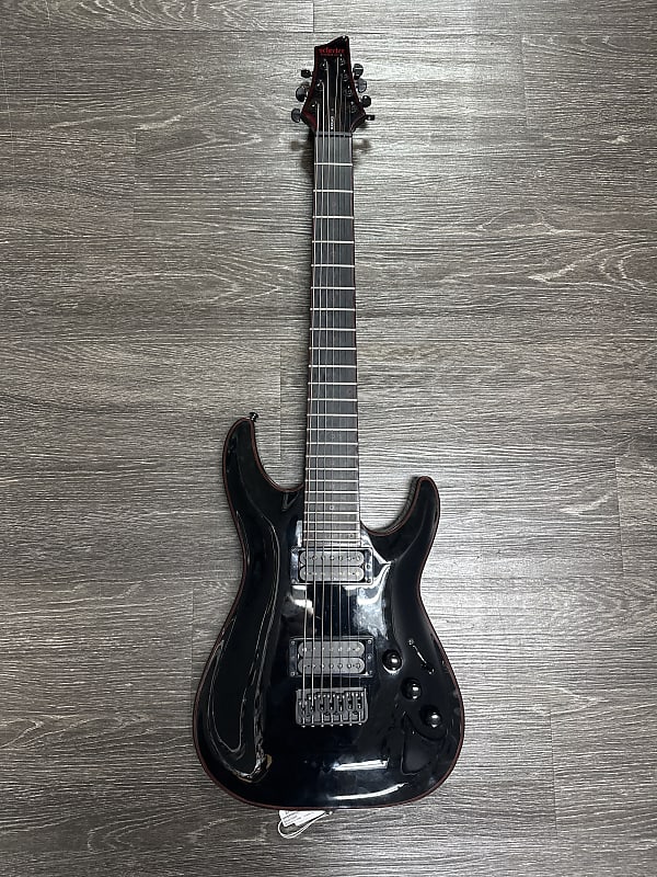 Schecter Blackjack Diamond Series Unknown Black | Reverb