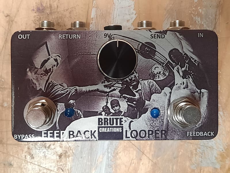 BRUTE CREATIONS True Bypass Feedback Looper 2023 | Reverb UK