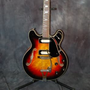 Maestro by Teisco 335 Style Made in Japan Pro setup Newer | Reverb