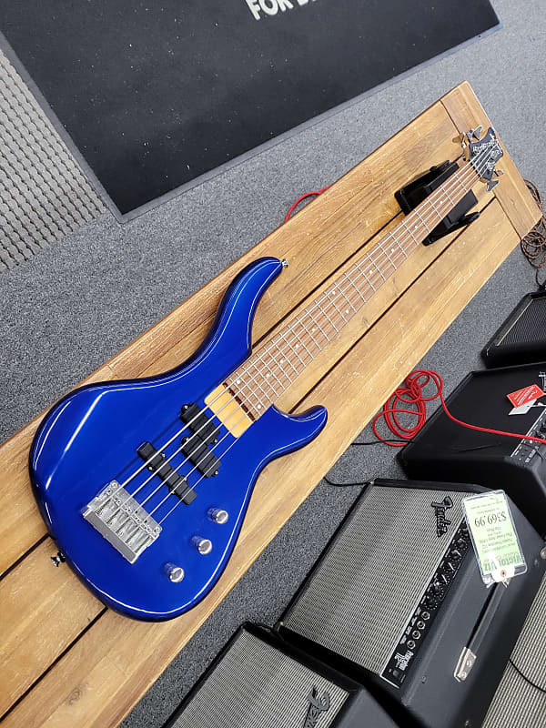 Jackson Concert 5-String Bass CB25DMB Dark Metallic Blue MIJ | Reverb
