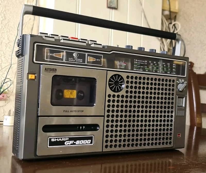 VINTAGE SHARP GF6000 BOOMBOX/MADE IN JAPAN/GHETTO BLASTER | Reverb