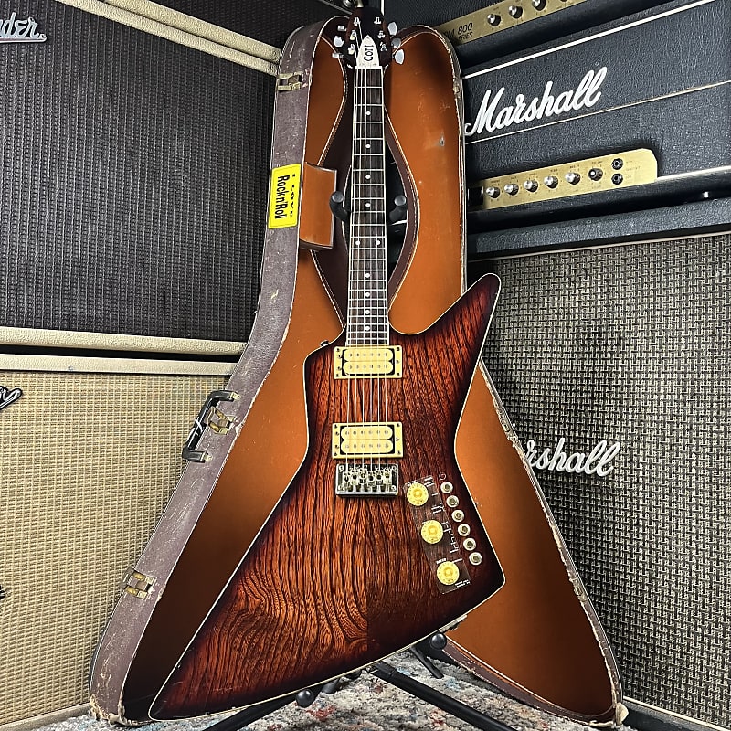 Cort Effector EX Vintage Set Neck Explorer Electric Guitar W/ | Reverb