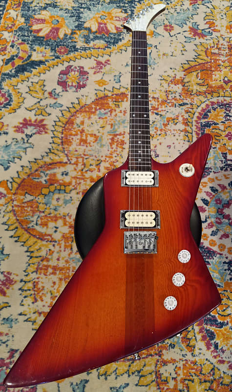 Arbor Explorer Neck-Thru Vintage 1984-1986 Trans Burst | Reverb
