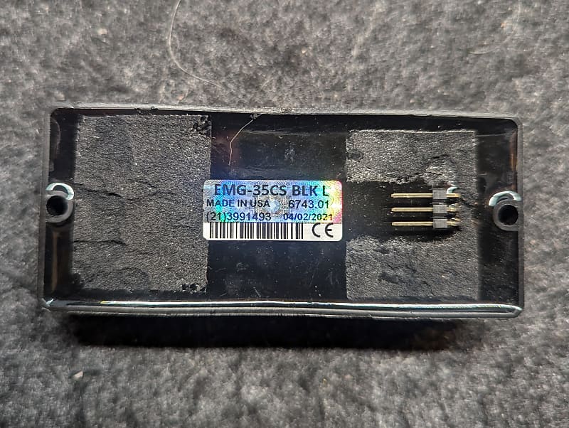 EMG 35CS 2021 - Black Logo | Reverb