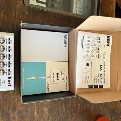 Maker Hart Loop Mixer - 5 channel stereo audio mixer with | Reverb