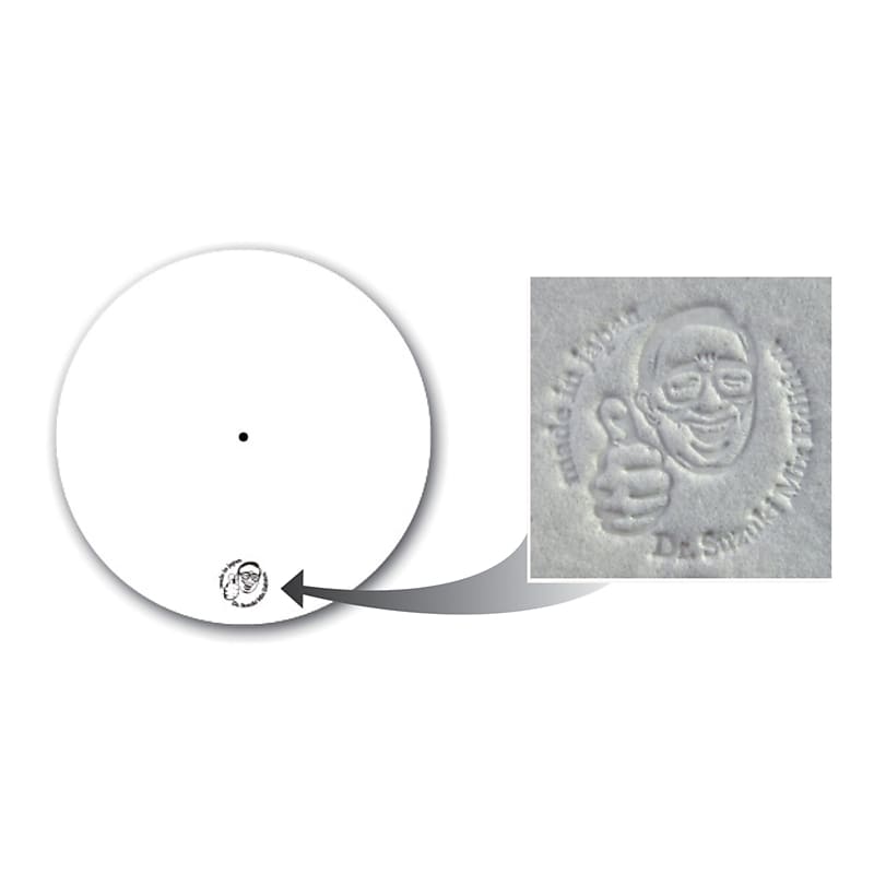 Dr. Suzuki Mix Edition Turntable Slip-Mats 12" (White) - | Reverb